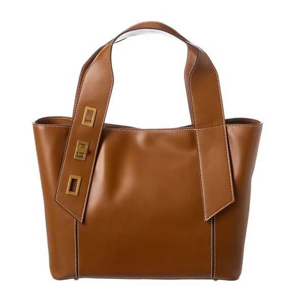 Sam Edelman | Bags | Sam Edelman Hallie Leather Tote Brown | Poshmark